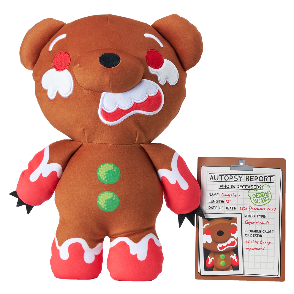 Gingerbear – Large 30 cm Plush In Bag | Deddy Bears Christmas Series
